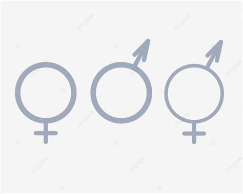 白い背景の上の女性と男性のセックスアイコン編集可能な男性と女性のeps10シンボルイラスト画像とpngフリー素材透過の無料ダウンロード