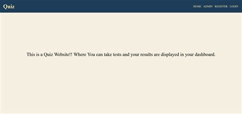 GitHub Sasank1947 Quiz Website