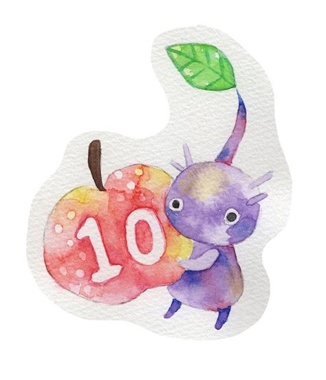 Purple Pikmin Zerochan Anime Image Board