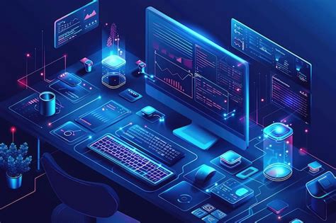 Premium Photo Creating Software Creating Websites And Writing Code Generative Ai