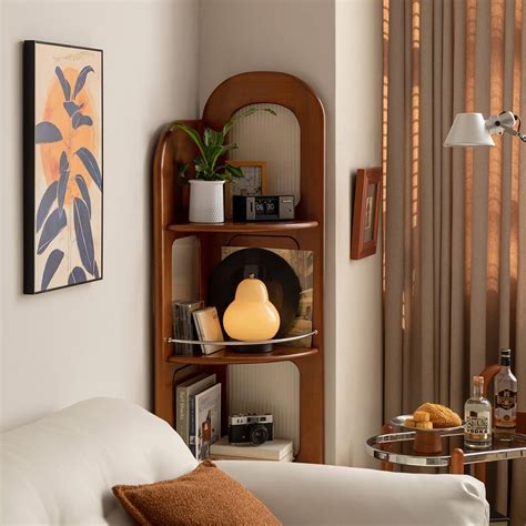 건강한 원목가구 예스우드 레이든 드 패리스 홈카페 원목 코너 수납장은 코너만 있다면 거실 주방 침실 서재 카페 등