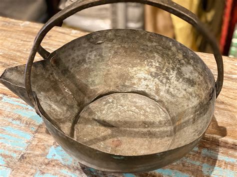 Vintage Brass Container