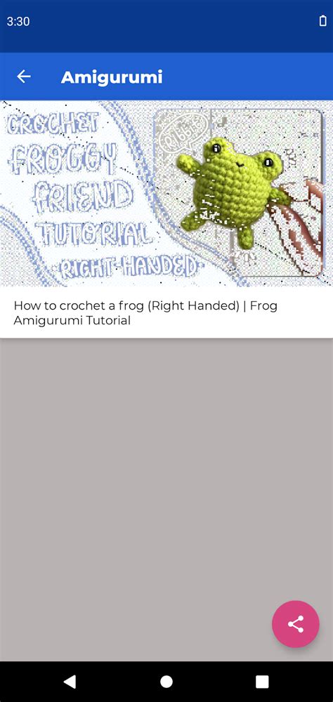 amigurumi tutorials for android download