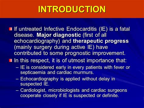Infective Endocarditis Ppt