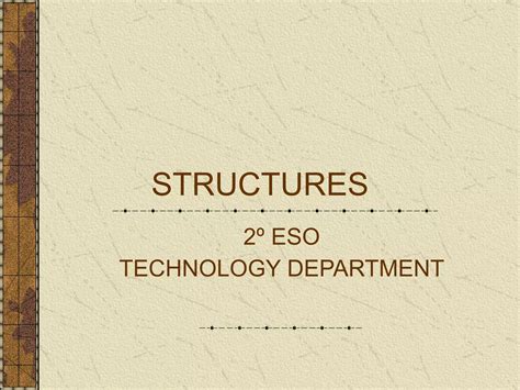 Structures Ppt