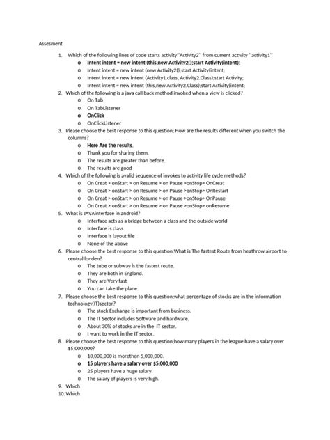 Android Developer Fundamental Pdf Information Technology Software Engineering