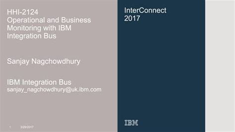 technical introduction to ibm integration bus ppt
