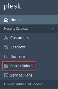 Modify Name Of Subscriptions System User In Plesk Eukhost