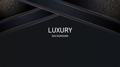 검은 색 겹치는 레이어가 있는 어두운 추상적 배경입니다 가벼운 효과와 황금 반짝이 점 요소 장식과 현실적인 질감 1위에 대한 스톡 벡터 아트 및 기타 이미지 Istock