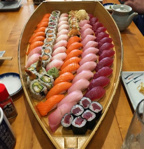 Sushi Boat Yummy Food Inspiration Sushi Boat Party Platter Food