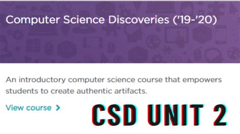 Code Org CSD Unit Web Development Chapter Web Content And HTML Lesson