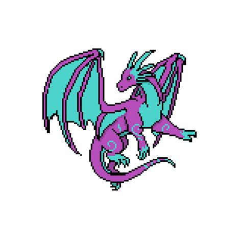Violet Pixel Art