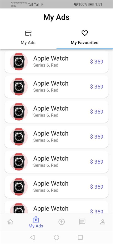 Flutter Watch App Ui Design