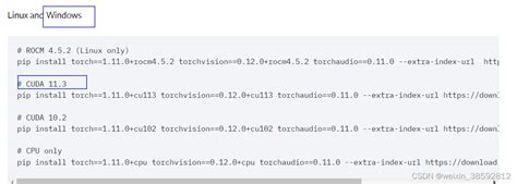 关于解决torch cuda is available 以及pip 找不到的问题 灰信网（软件开发博客聚合）