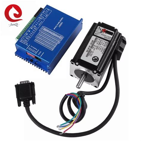 Kit Penggerak Motor Stepper 12nm Nema34 Hybrid Servo Kit Kontrol Stepper Loop Tertutup