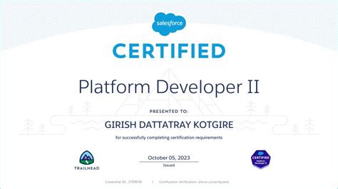 Pd2 Salesforce Platformdeveloperii Certification Achievementunlocked Salesforceohana