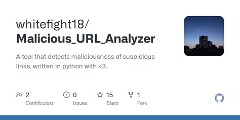 GitHub Whitefight Malicious Analyzer A Tool That Detects Maliciousness Of Suspicious