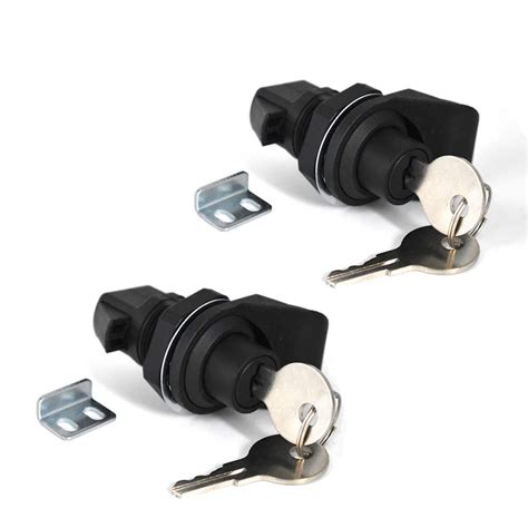 2Pcs Push Button Latch Locks For Boat Tool Box Replacement Electronic Box And Glove Box Locks