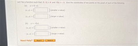 Solved Let F Be A Function Such That F And F Chegg Com