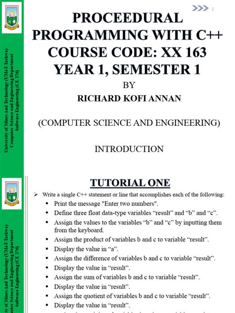 Tutorial Chapter One And Two Pdf Internet Software