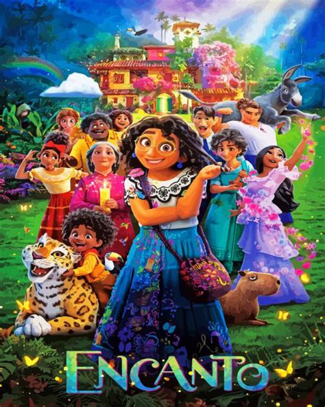 Encanto Poster Diamond Painting Paintbydiamondsart