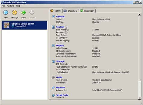 Oracle VM VirtualBox