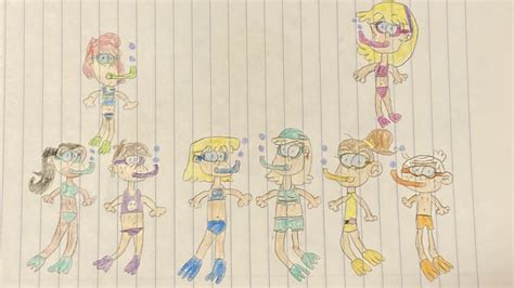 The Loud House Scuba Diving Adventures By Benny49 On Deviantart