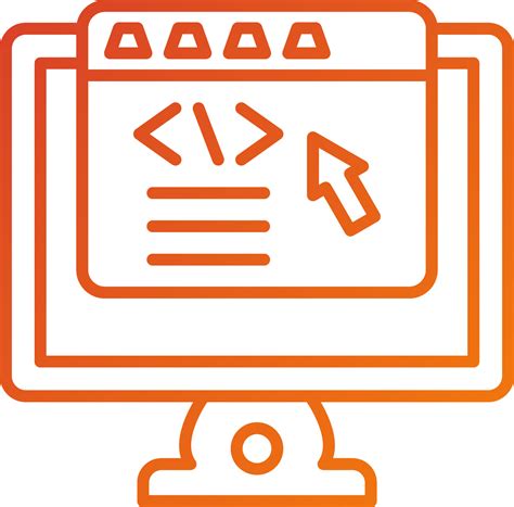 Frontend Development Icon Style 21657089 Vector Art At Vecteezy
