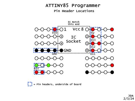 attiny85 programmer using nano by allardjd download free stl model
