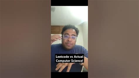 Leetcode Vs Actual Computer Science Youtube