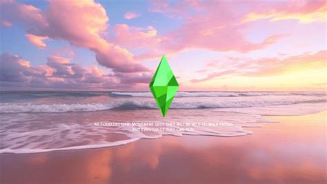 Écran de chargement de sunset beach mods sims 4 par sakuralunari