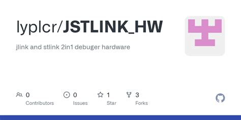 GitHub Lyplcr JSTLINK HW Jlink And Stlink In Debuger Hardware