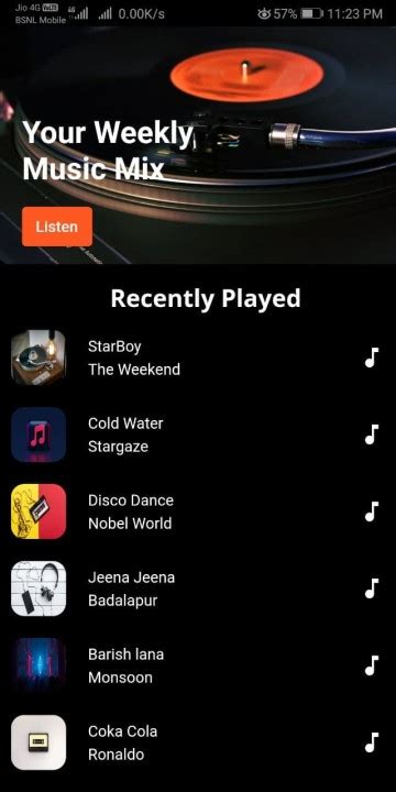 Keyur Gandhi On Linkedin I Made A Music Player Ui App In Flutter