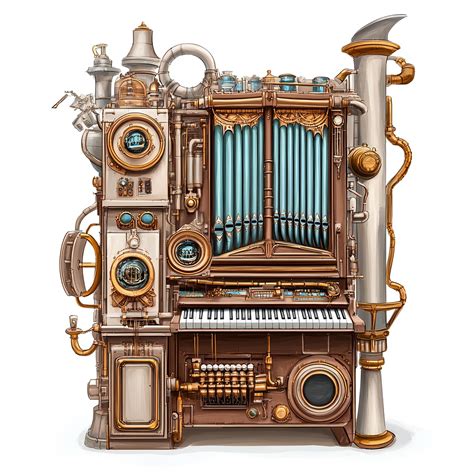 Download Ai Generated Organ Piano Royalty Free Stock Illustration