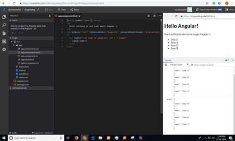 The Dragulamodelchange Is Not Emitting Correct Order Of An Array Issue Valor Software