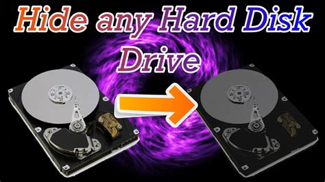 How To Hide A Hard Disk Drive In Windows Hideunhide Hard Disk Partition In Windows 10 2020