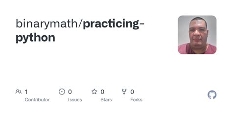 Github Binarymath Practicing Python