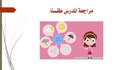 مراجعة لدرس طقسنا Worksheet Live Worksheets