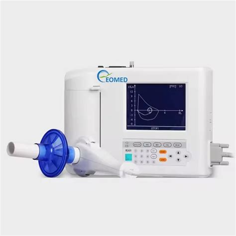 Pulmonary Function Analyzer Electronic Spirometer Hospital Clinic Handheld Lung Tester Portable