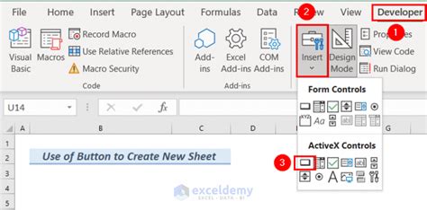 how to create new sheet from template using macro in excel