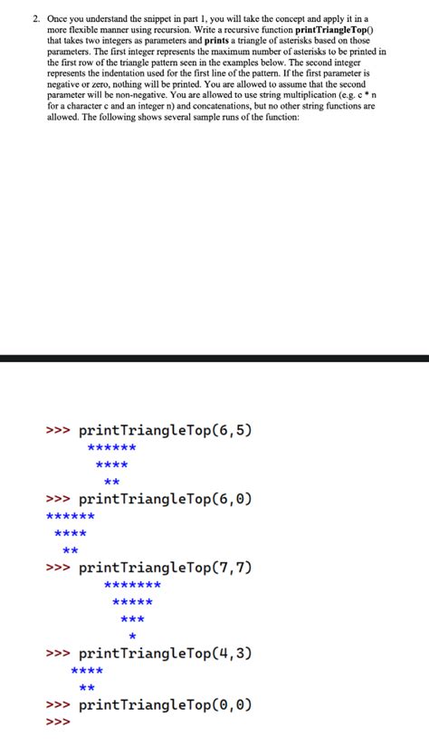 Solved Once You Understand The Snippet In Part You Chegg