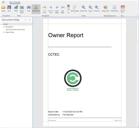 Report Viewer Micro Focus File Reporter Client Tools Guide
