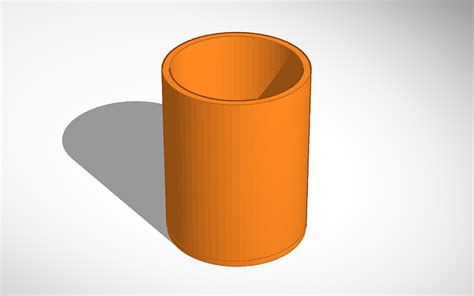 3d Design Coffee Container Tinkercad