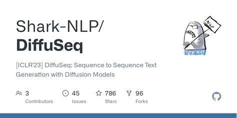 github shark nlp diffuseq [iclr 23] diffuseq sequence to sequence
