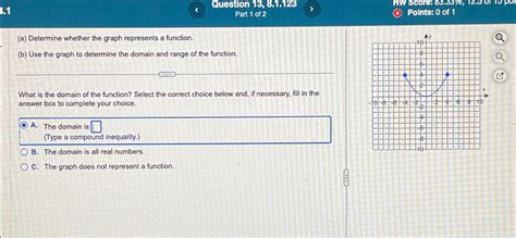 Solved 31question 13 81123part 1 ﻿of 2points 0 ﻿of 1a