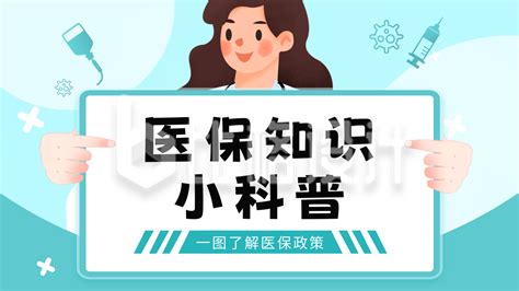 医保知识科普公众号图片封面 比格设计