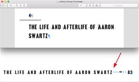 Forced Line Breaks Within Text Variables Introduces An Unavoidable Letter Space Adobe InDesign