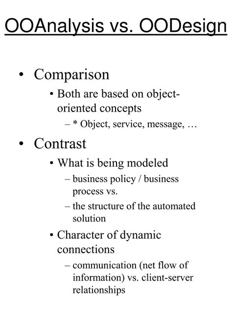 Ppt Object Oriented Design Powerpoint Presentation Free Download Id