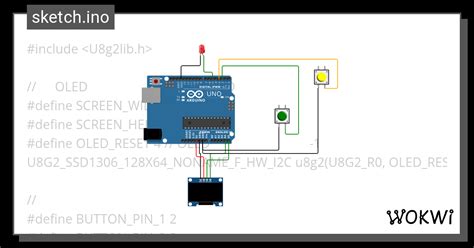子程序中断屏幕倒计时 Wokwi Esp32 Stm32 Arduino Simulator