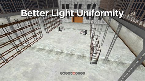 What Is Light Uniformity How To Calculate Lux Level Lighting Uniformity LedsMaster